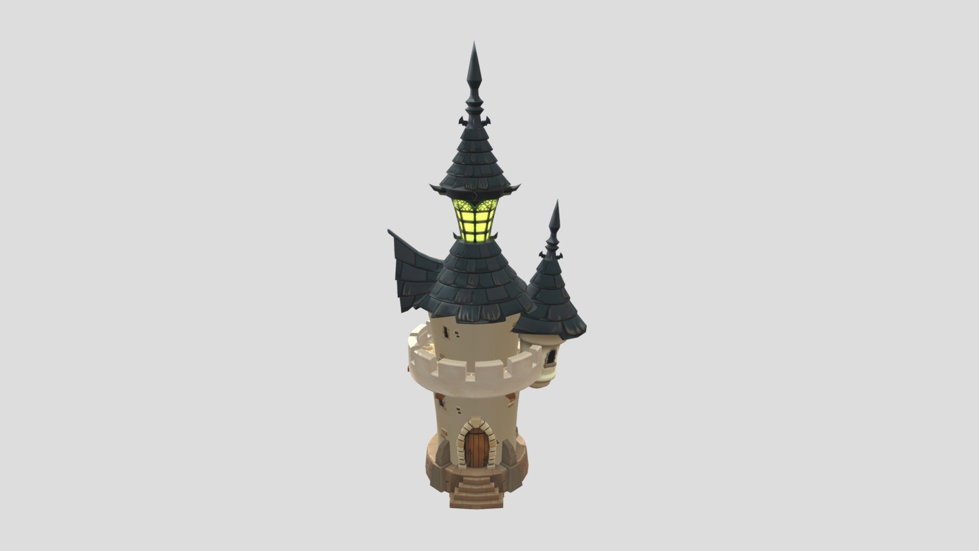 Witch's Tower - 3D model by toricollins [e7c7c80] - Sketchfab