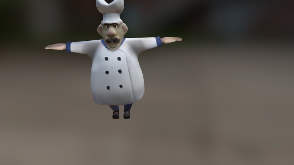 Chef Walk - 3D model by mighty_crunch [e7ca134] - Sketchfab