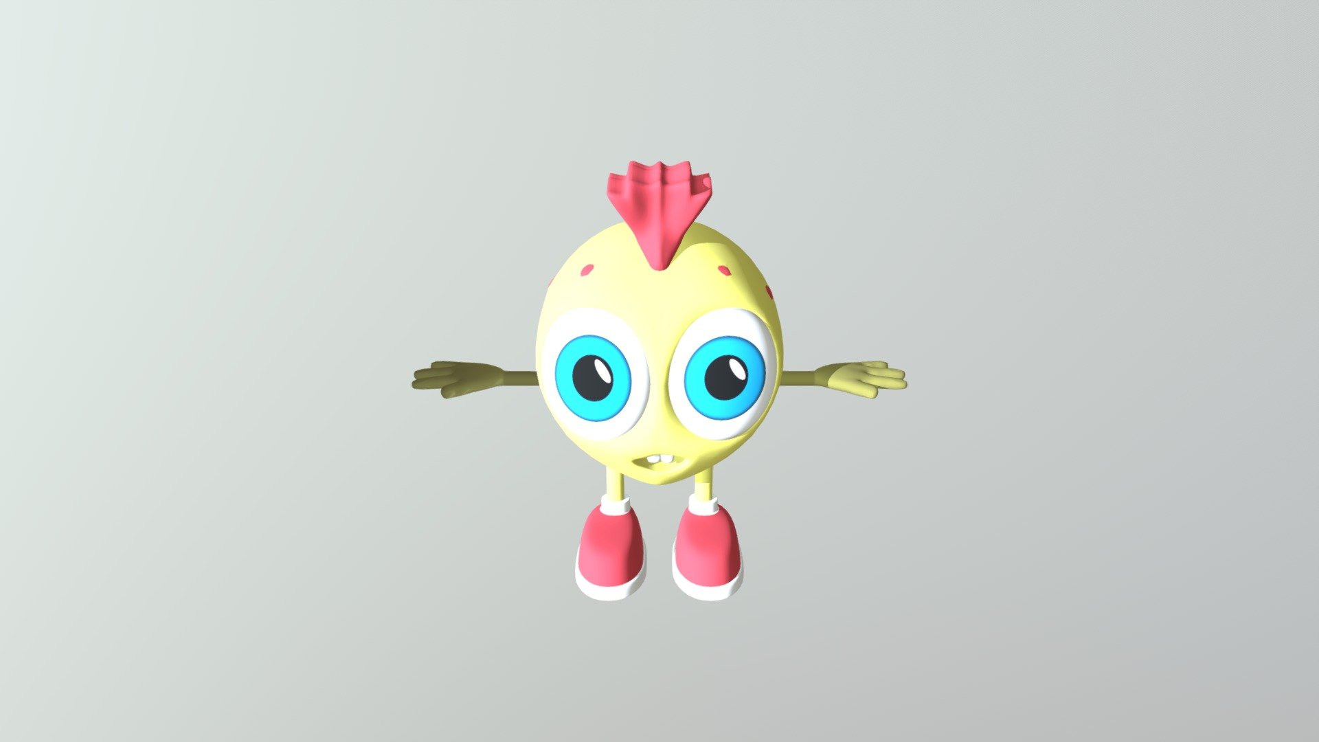 Yellowcharacter - 3D model by Saad 3D Artist (@saadajmal) [e7cf3c2 ...