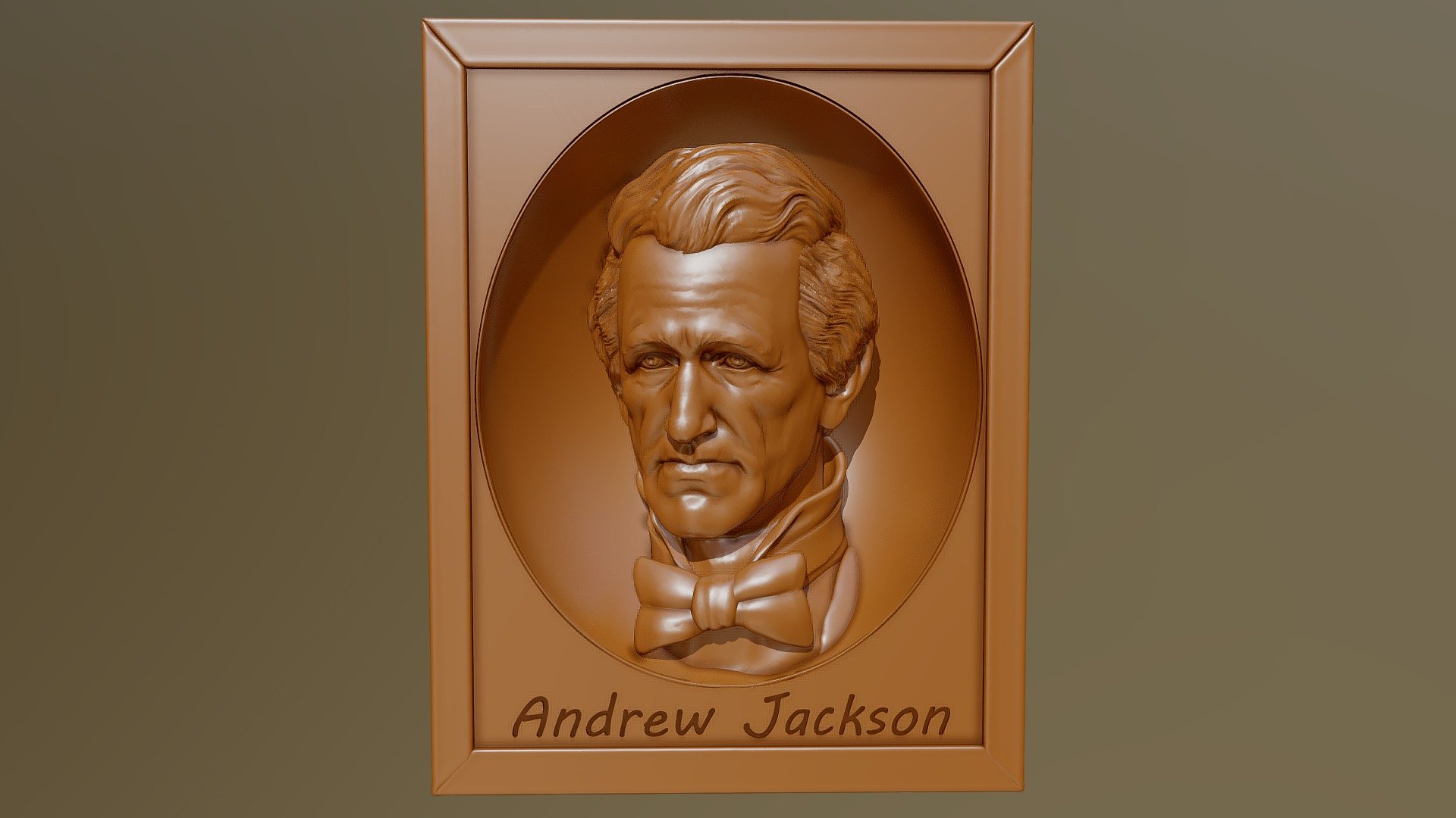 Andrew Jackson - 3D model by kostikim [e7cfca6] - Sketchfab