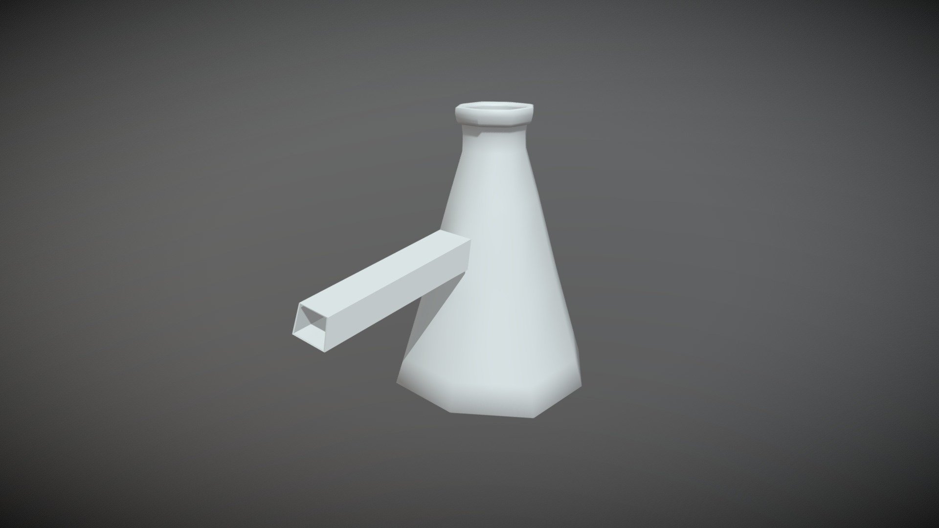 Funnel Flask - Download Free 3D model by Lucy Greenhill (@Leafalu ...