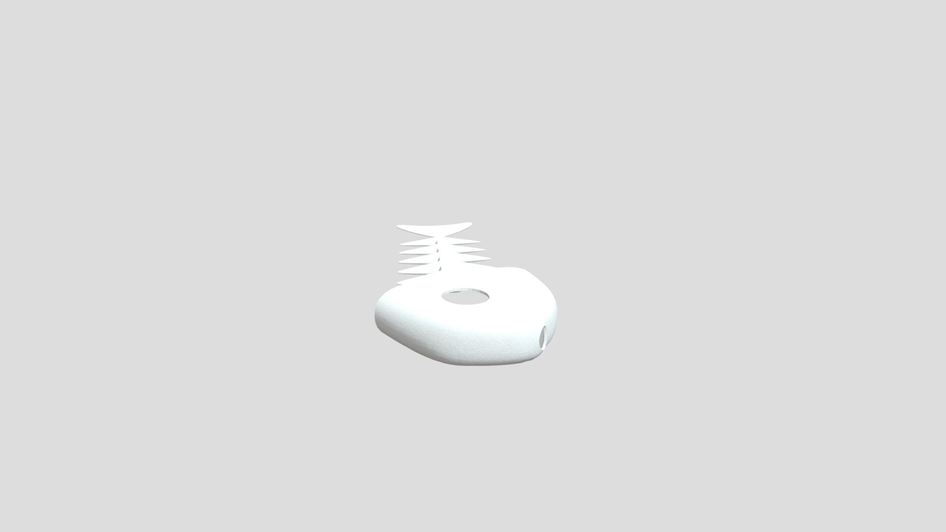 Fish Bone - Download Free 3D model by Erwin Sunny Ray (@erwinray95 ...