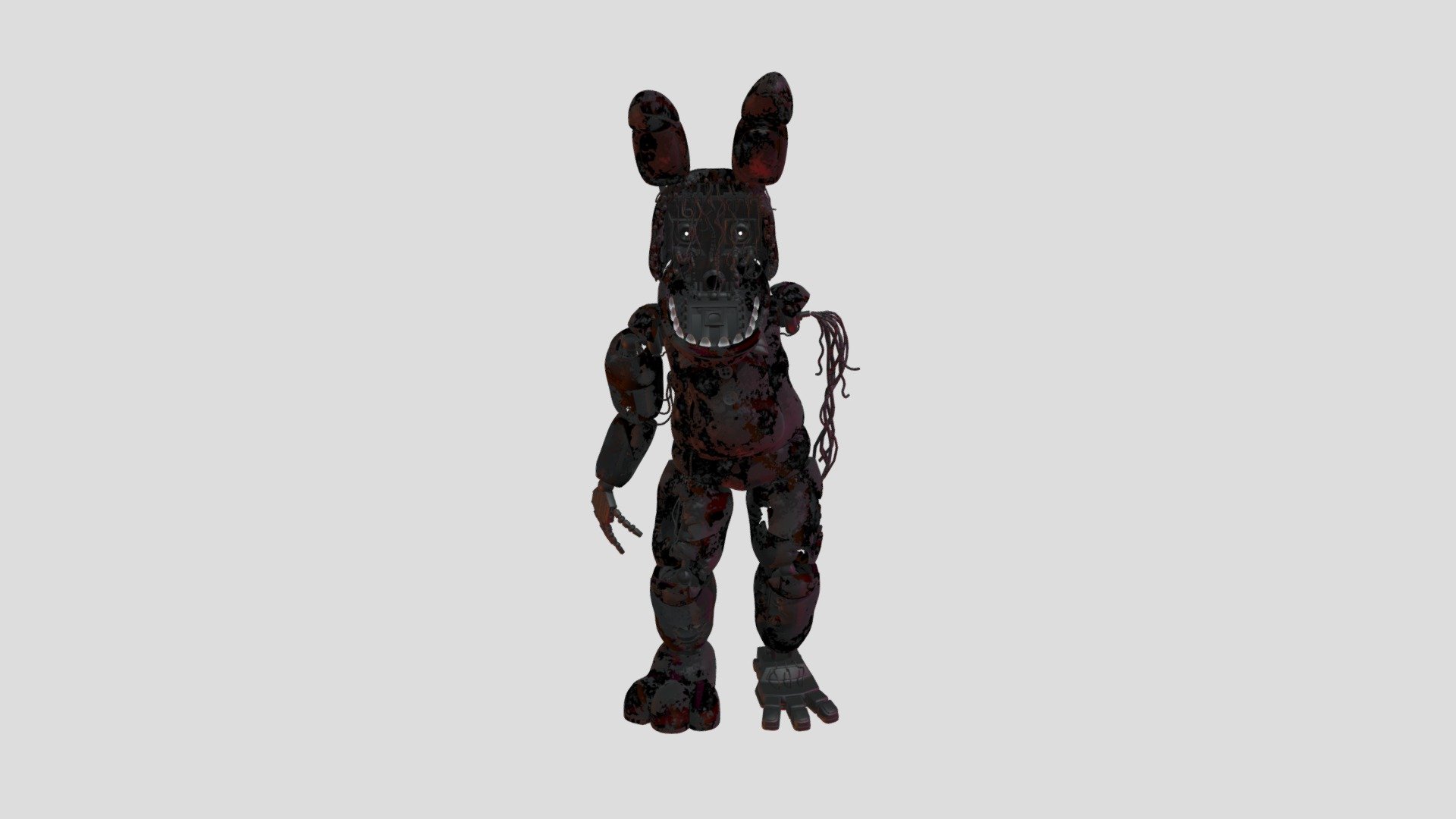 Withered Bonnie V2 - Download Free 3D model by BillyBobP3D (@Lil_BigMac ...