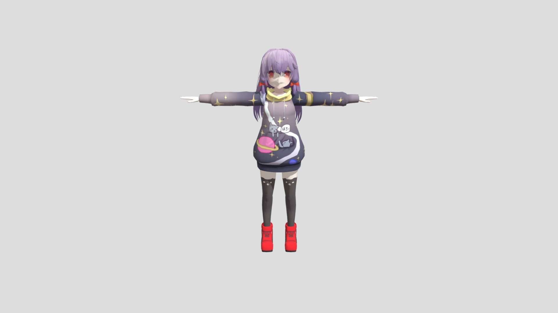 Yoi - 3D model by hanahiro [e7d24fe] - Sketchfab