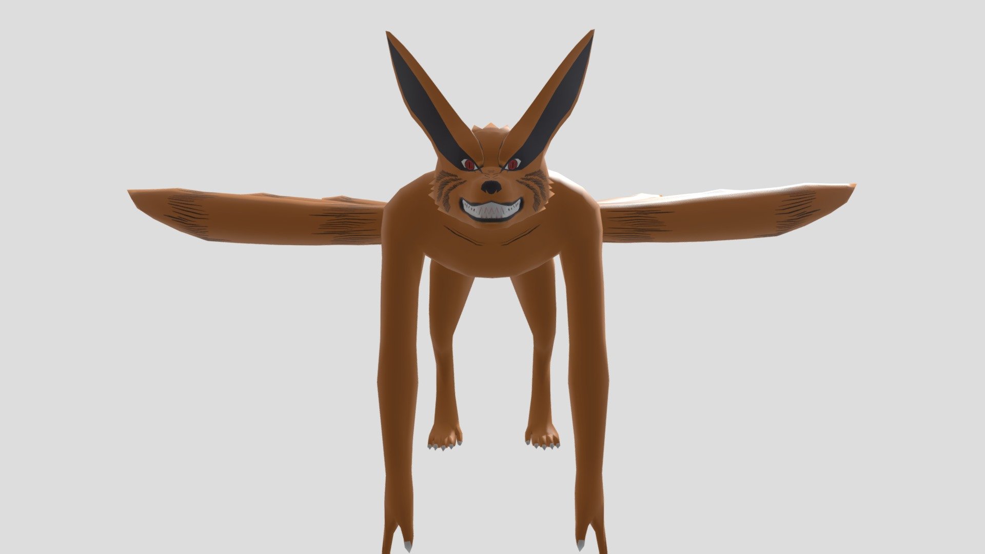 Naruto Kurama | FREE FIRE - Download Free 3D model by 3D KING FF ...