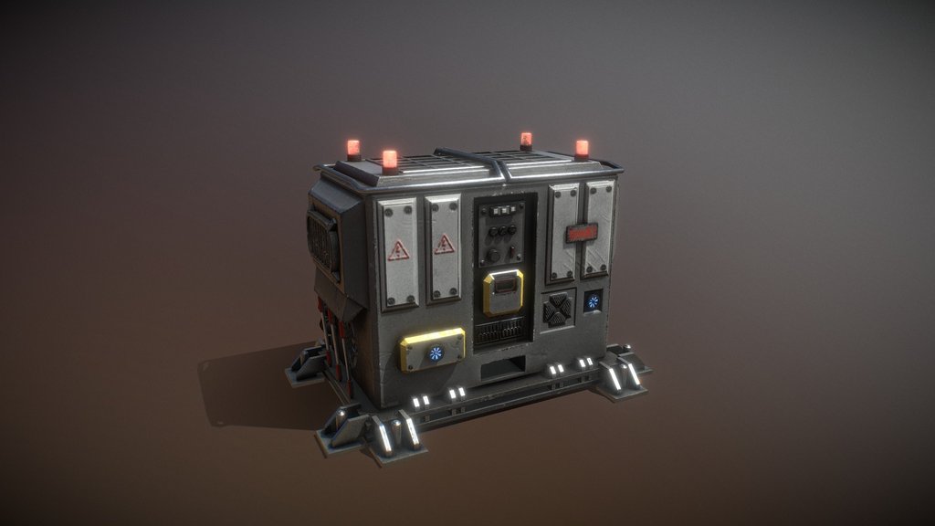 Sci-Fi props - A 3D model collection by IgnitedGames - Sketchfab
