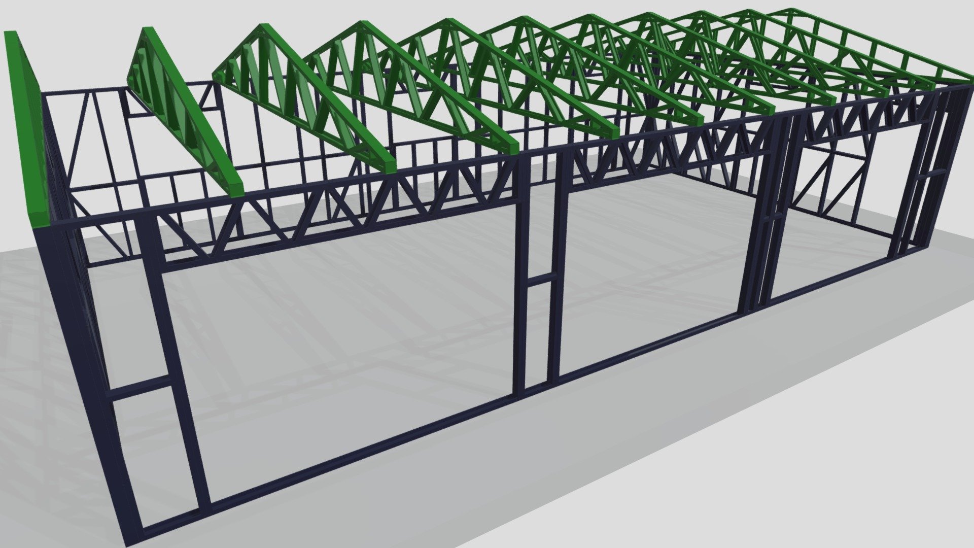 Triple Car Garage - 3D model by THE SILVER FRAMES COMPANY (@PictonITM ...