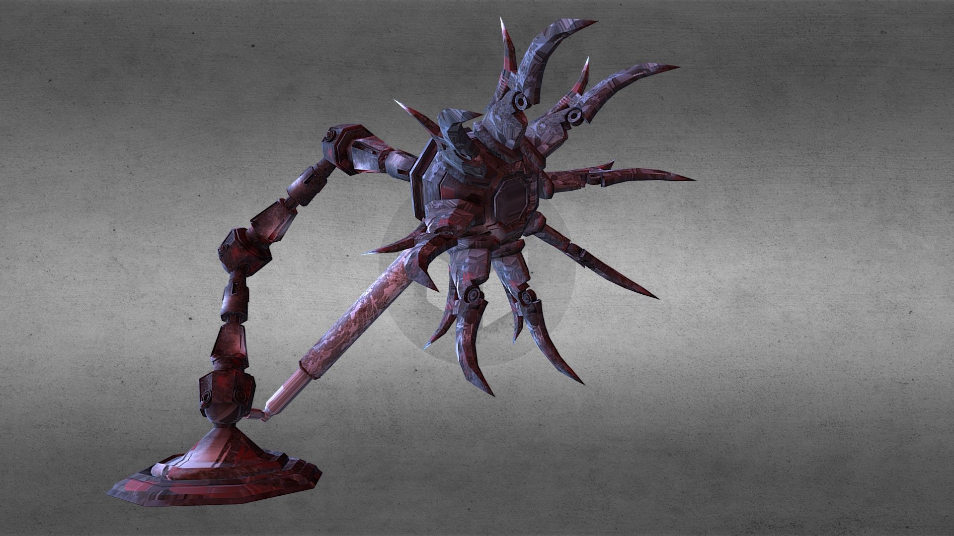 Simple Robotic Claw - 3D model by Kevin Lee (@geonhee) [e7d4874 ...