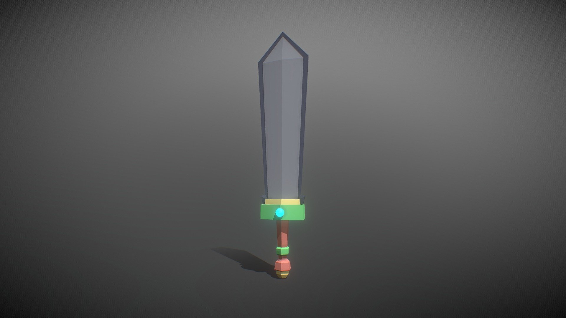 Beginnersword - Download Free 3D model by therionz [e7d49b0] - Sketchfab