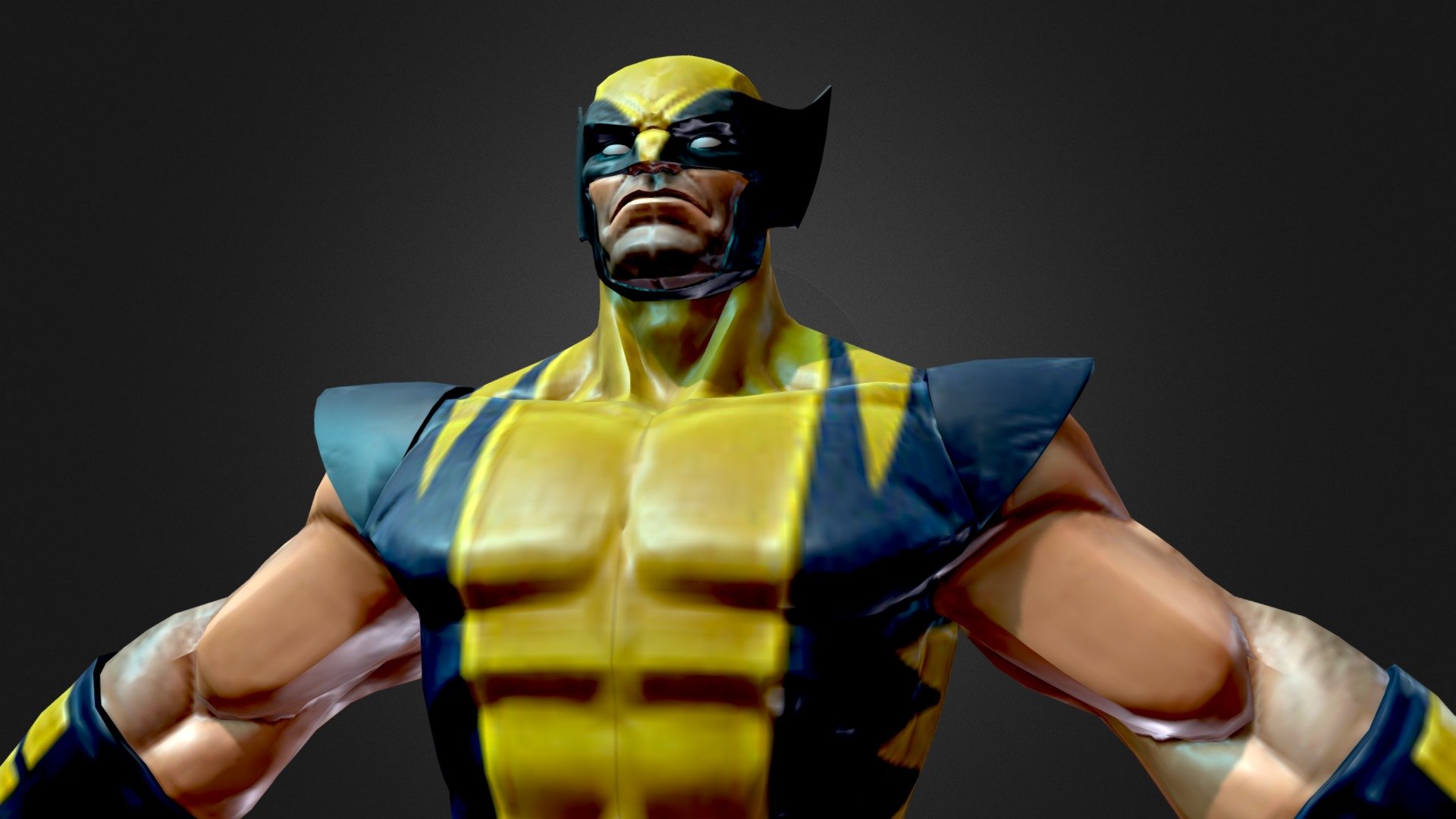 Wolverine - Marvel - Download Free 3D model by Virtual Void Studio ...