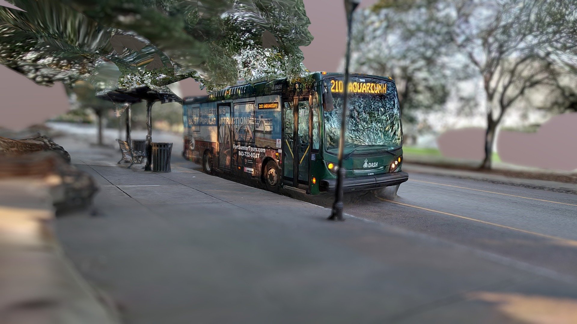 DASH Shuttle in Charleston, SC - 3D model by stevencmutter [e7d88fa ...