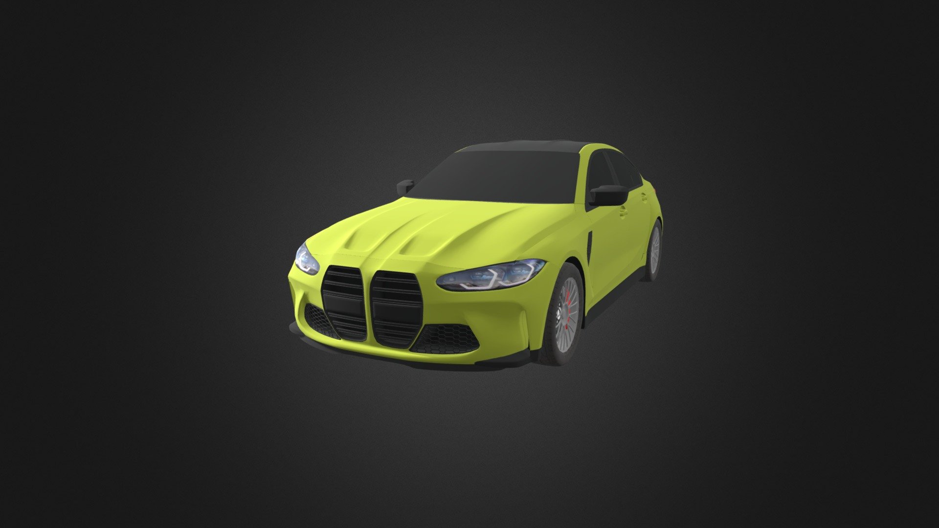 BMW M3 (G80) - Download Free 3D model by Cherk (@alex20010804) [e7d8be3 ...