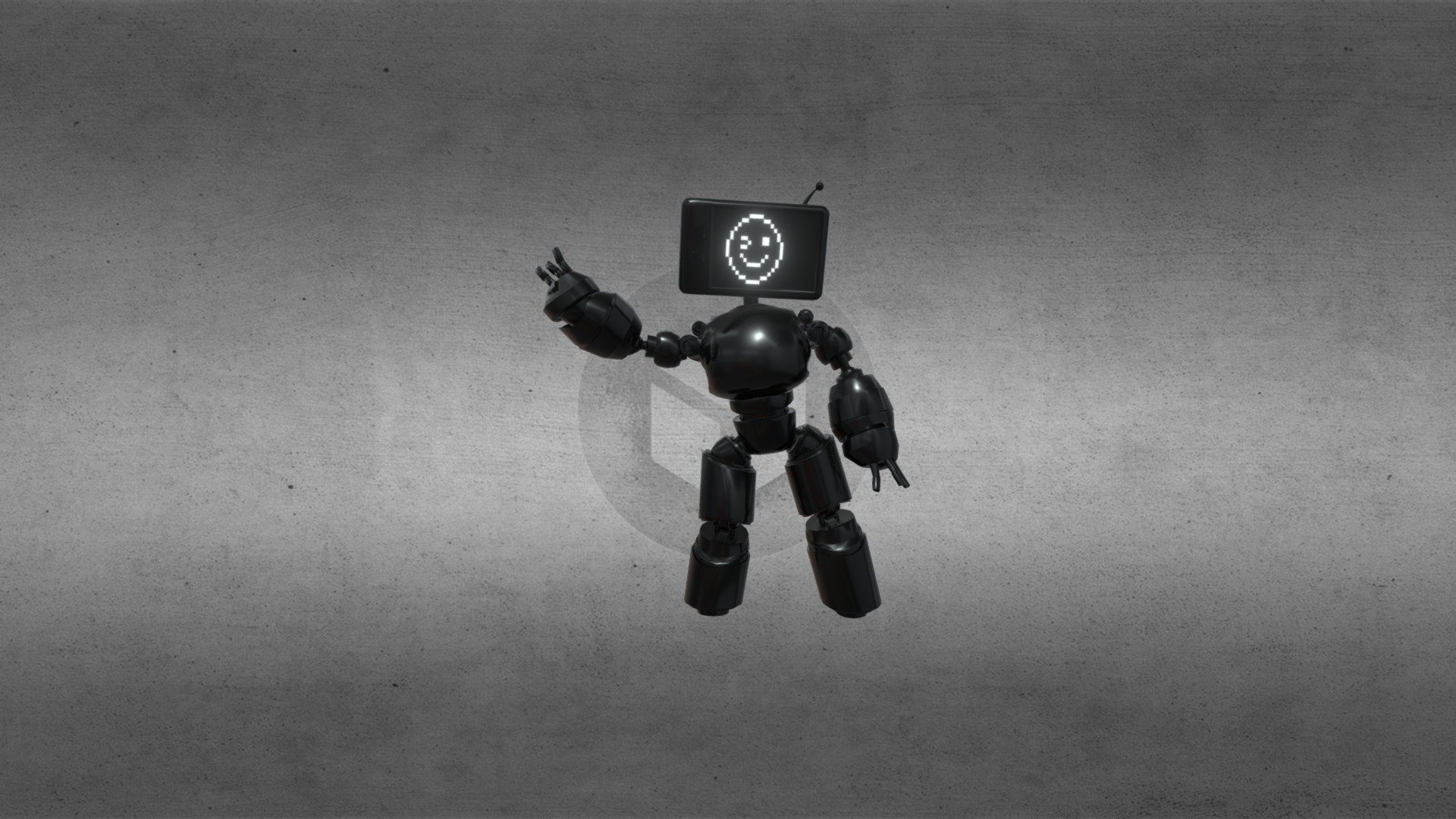 Hip Hop Dancing Robot - 3D model by WTKRS (@wout.business) [e7d9bb8 ...