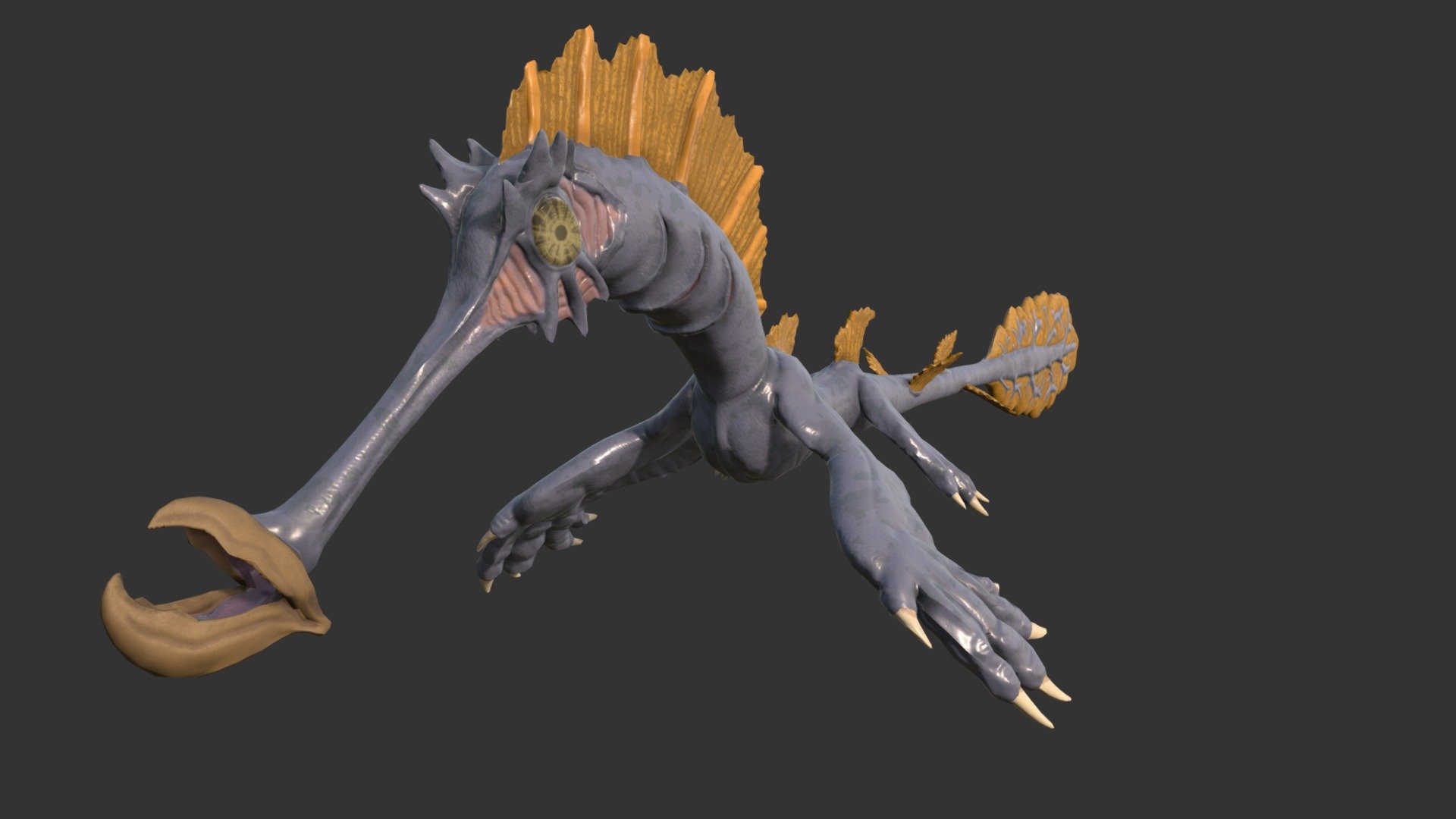 Leviathan Creature - 3D model by amoriarty88 [e7da323] - Sketchfab