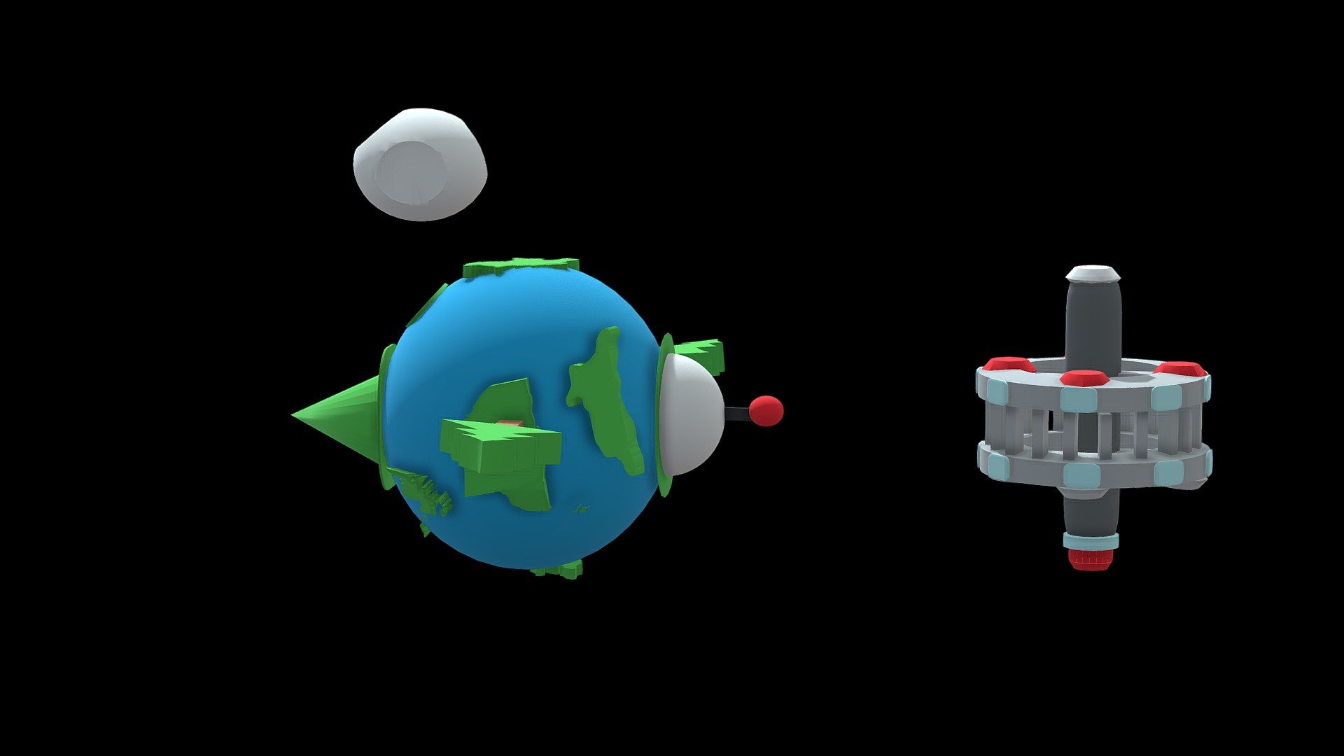 Peaceful tiny planet - Download Free 3D model by cjimenez2022 [e7daf5e ...