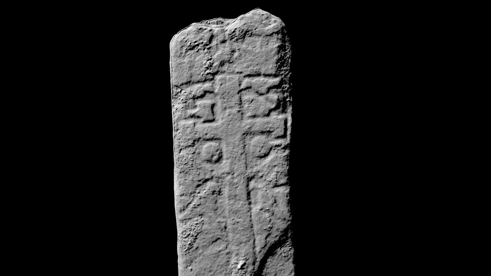 Kilmory Oib medieval carved stone, Argyll - 3D model by Dr Aaron Watson ...
