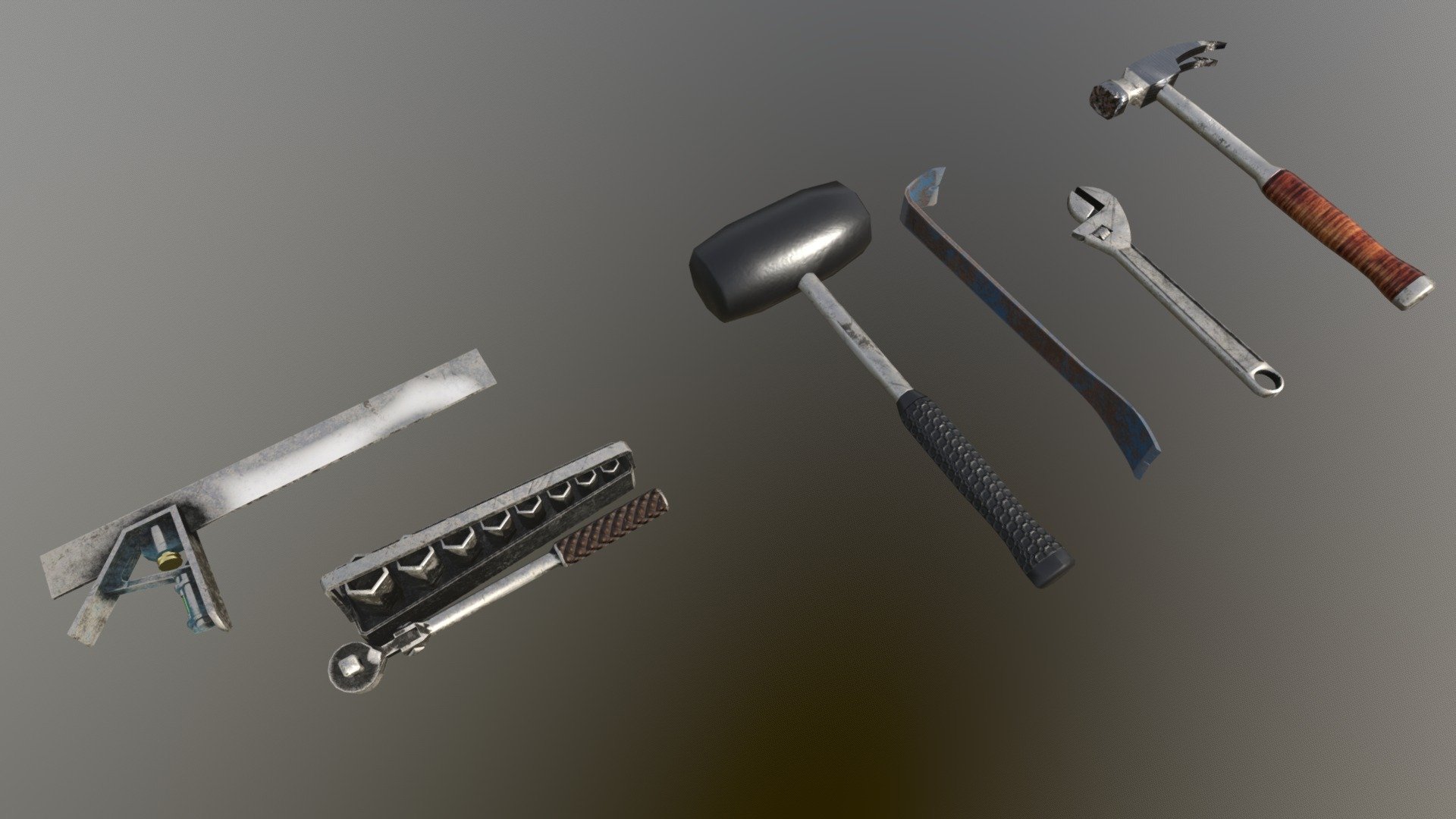 Hand Tools - Buy Royalty Free 3D model by Scott Thompson (@SelflessWon ...