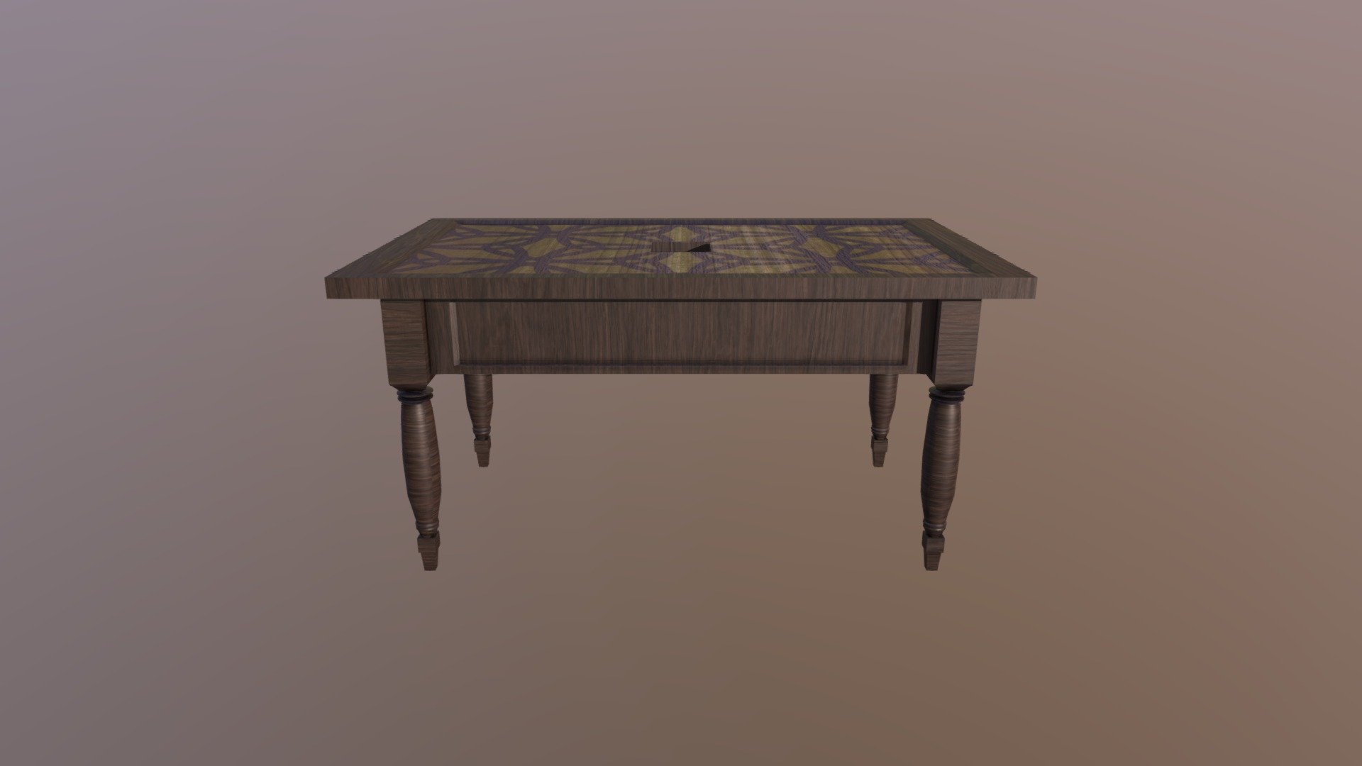 Wooden Table - Artefact - Download Free 3D model by AlexTheBaBa ...