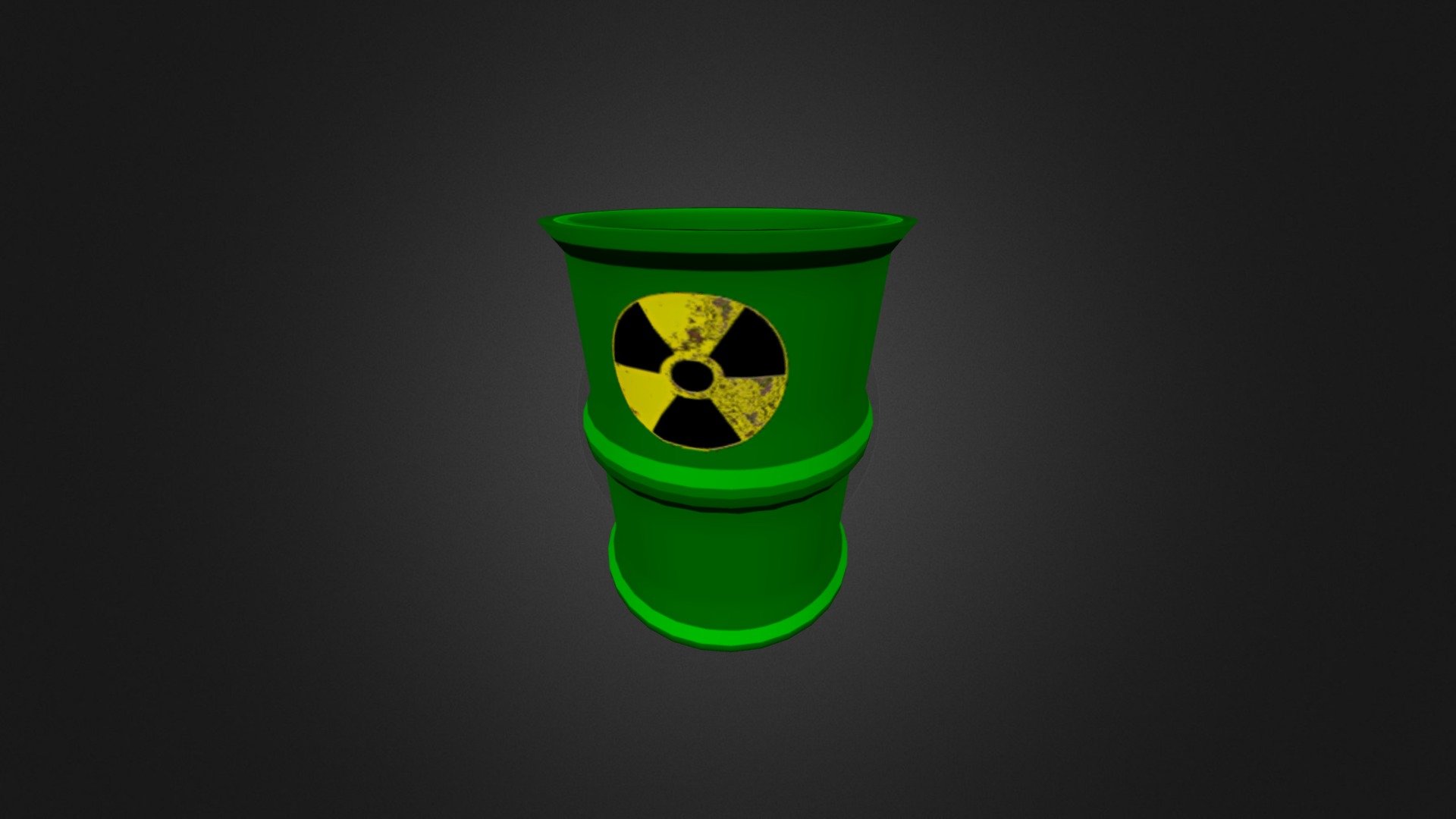 Nuke Barrel - 3D model by chaotictech [e7e175b] - Sketchfab