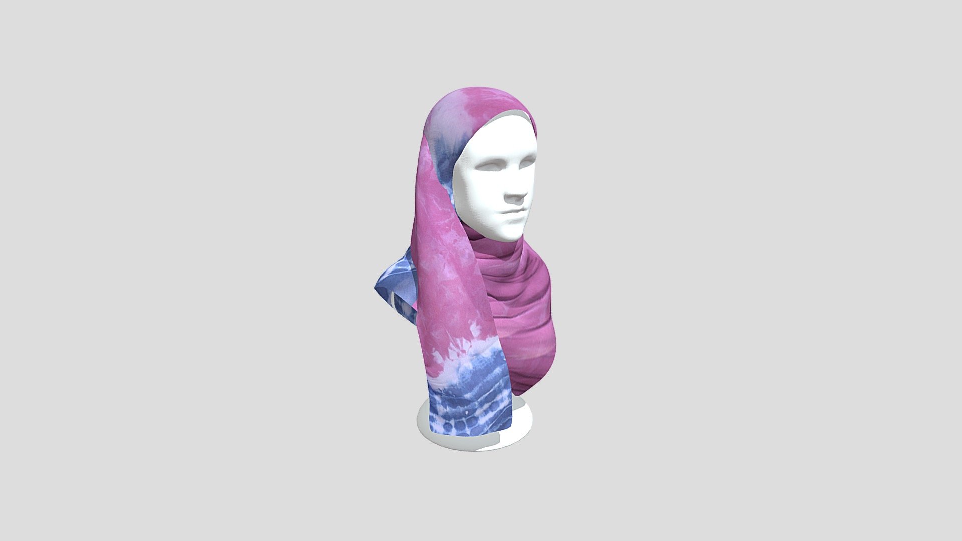 Shawl Tie And Dye - Download Free 3D model by eeelabvisual [e7e1c86 ...