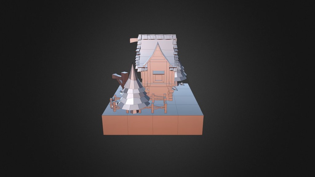 Little House - 3D model by loupification [e7e1dd8] - Sketchfab