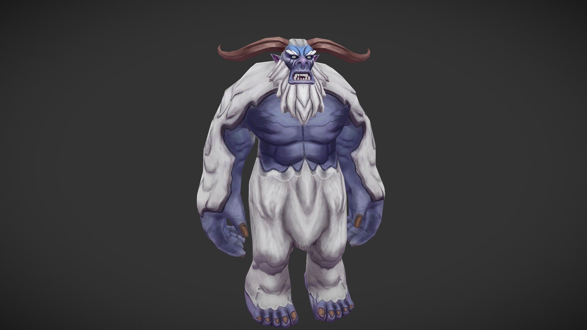 Wendigo - 3D model by Mateus Schwaab (@Mehrus) [e7e3d11] - Sketchfab
