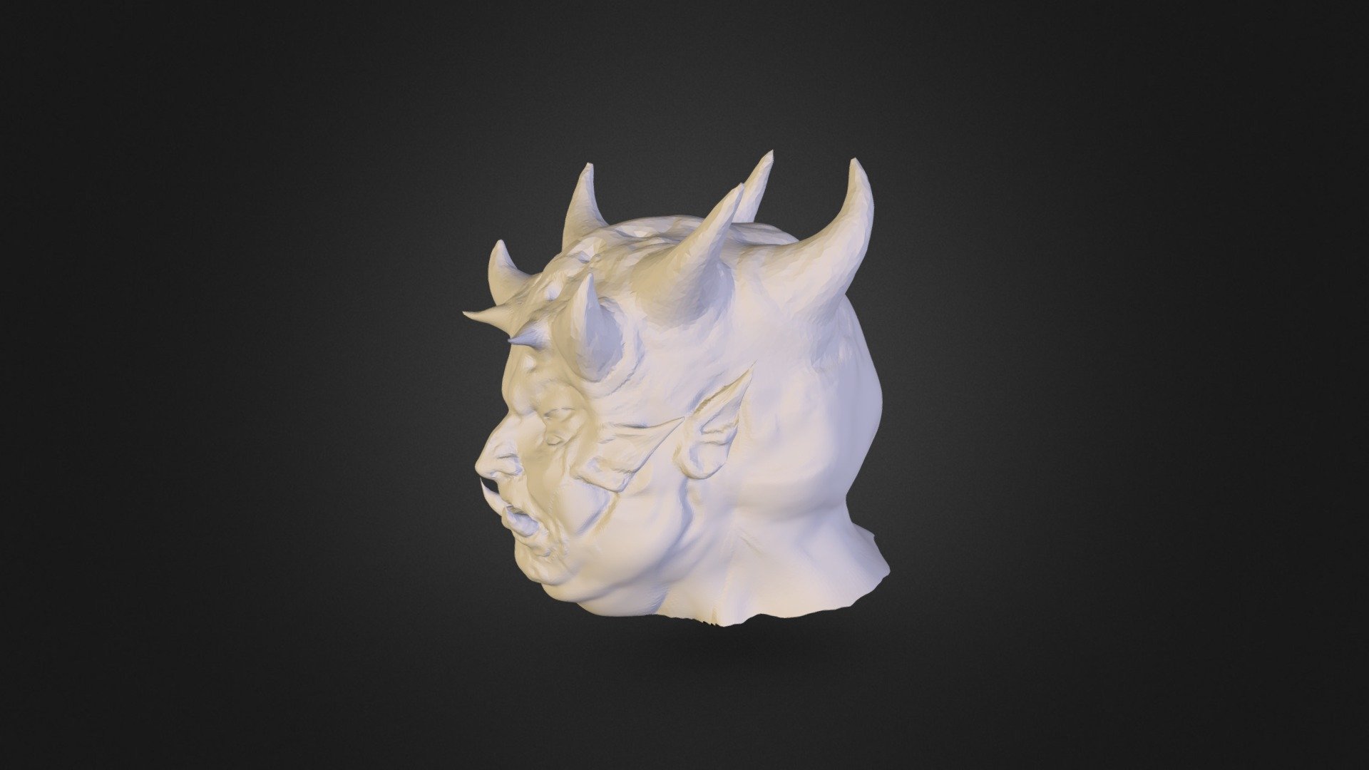 Ogre Head - Download Free 3D model by notkatsuu [e7e4ef4] - Sketchfab