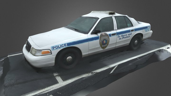 Police-car 3D models - Sketchfab
