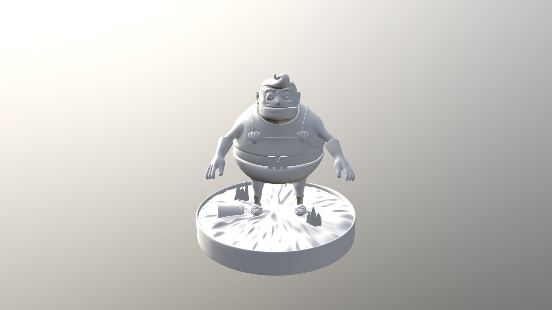 Mermaid Man - 3D model by Sergio (@slemus7390) [e7e8a5f] - Sketchfab