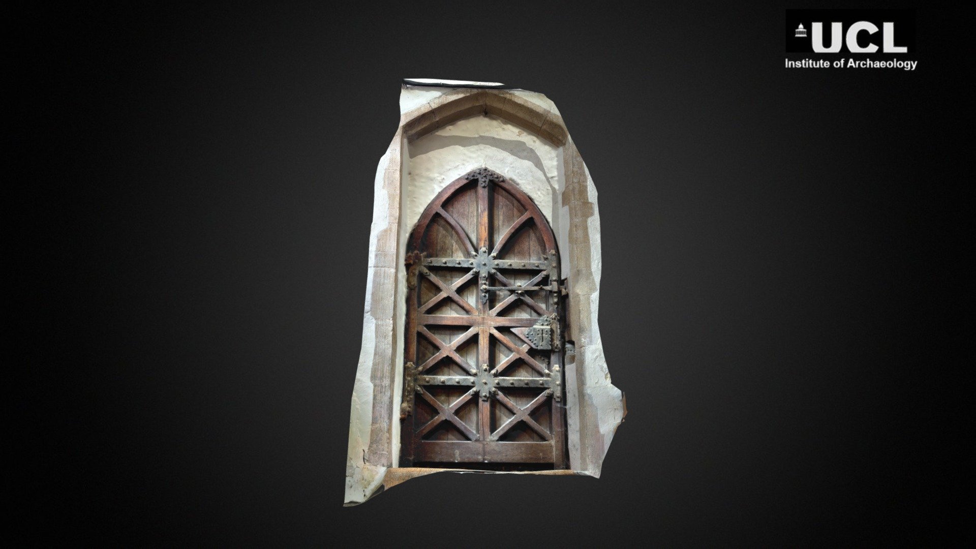 Medieval door, St Andrew’s Church, Norton - 3D model by UCL Institute ...