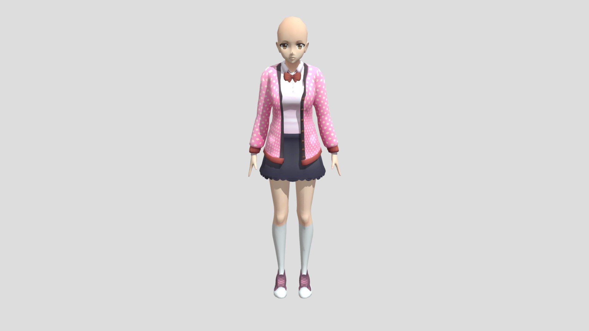 yandere uniform - Download Free 3D model by kitty (@emanueleminurri2 ...