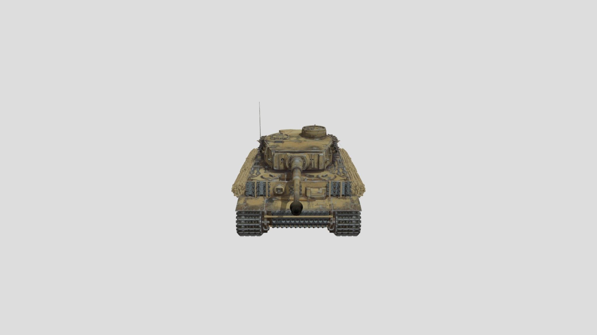 H1 Tiger East (War Thunder) (Storm Warning) - Download Free 3D model by ...