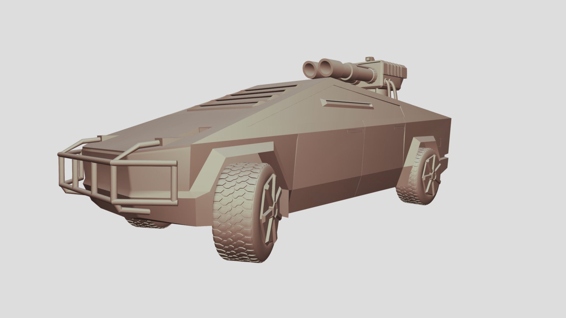Tesla Cybertruck - 3D model by Tasu3D [e7ea8f8] - Sketchfab