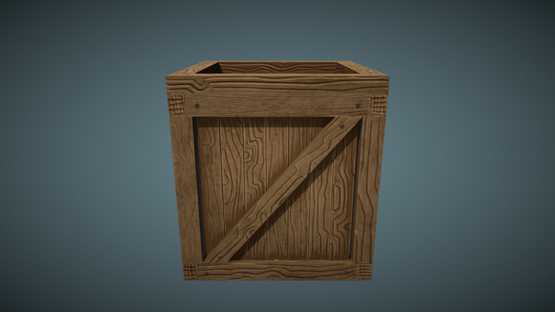 Stylized Crate - 3D model by Rara (@Ra-Ra) [e7eb3ea] - Sketchfab