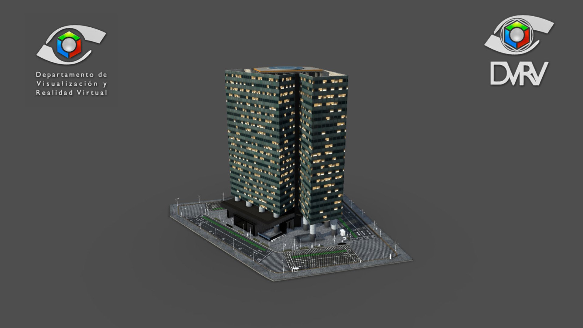Edificio prisma - 3D model by UNAM | DGTIC | DITE | DRDE (@DRDE_UNAM) [e7ec099] - Sketchfab