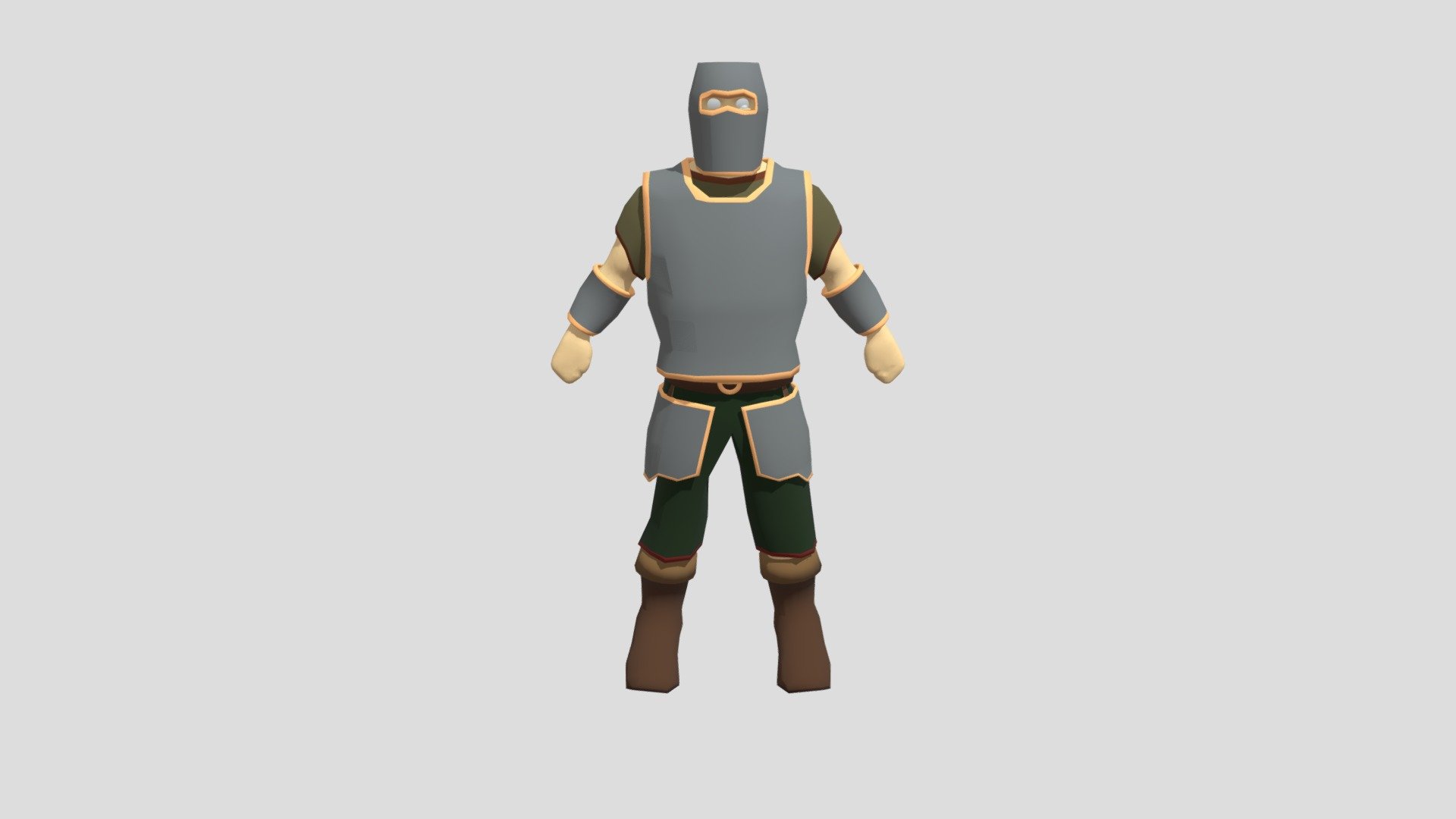 The Noob - 3D model by redhawk508 [e7ec103] - Sketchfab
