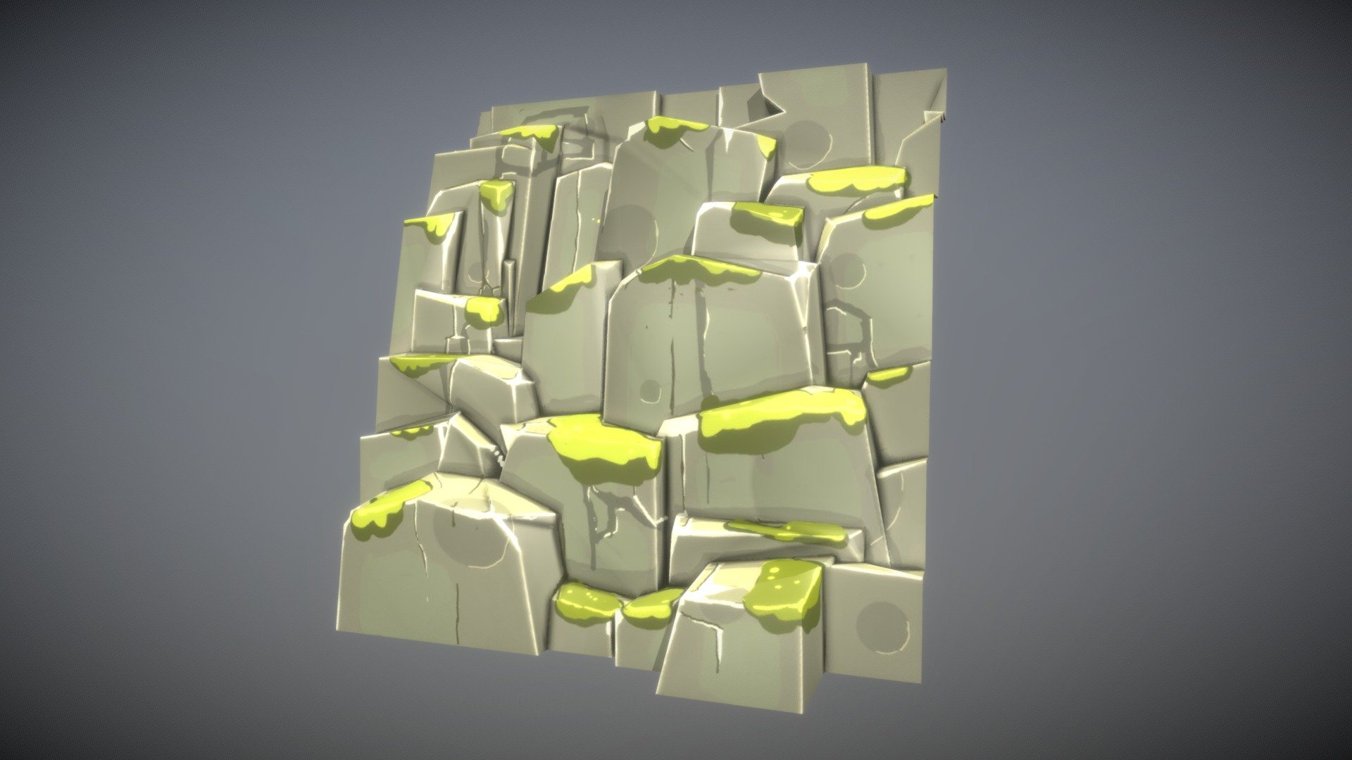 Modular cliff - 3D model by ArnaudSauzedde [e7ec1ce] - Sketchfab