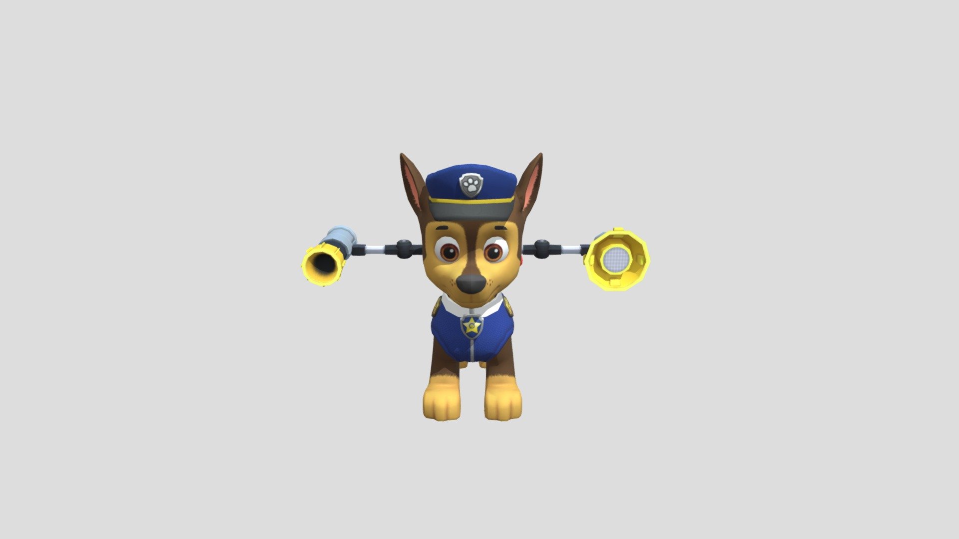PAW Patrol Rescue World - Chase - Download Free 3D model by Ironside73 ...