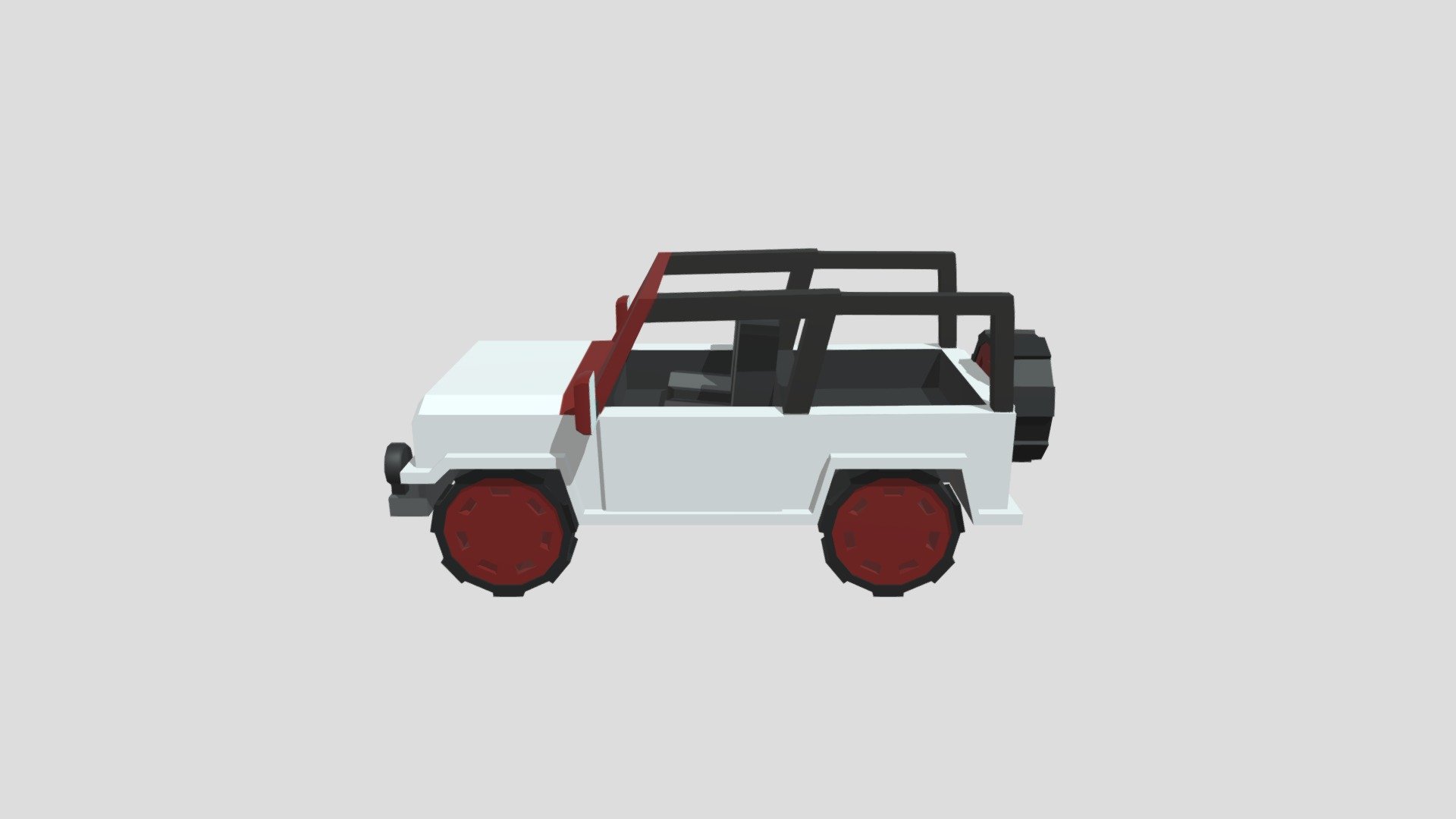 Jurassic Inspired Jeep - 3D model by Xx_Kai [e7ee53b] - Sketchfab