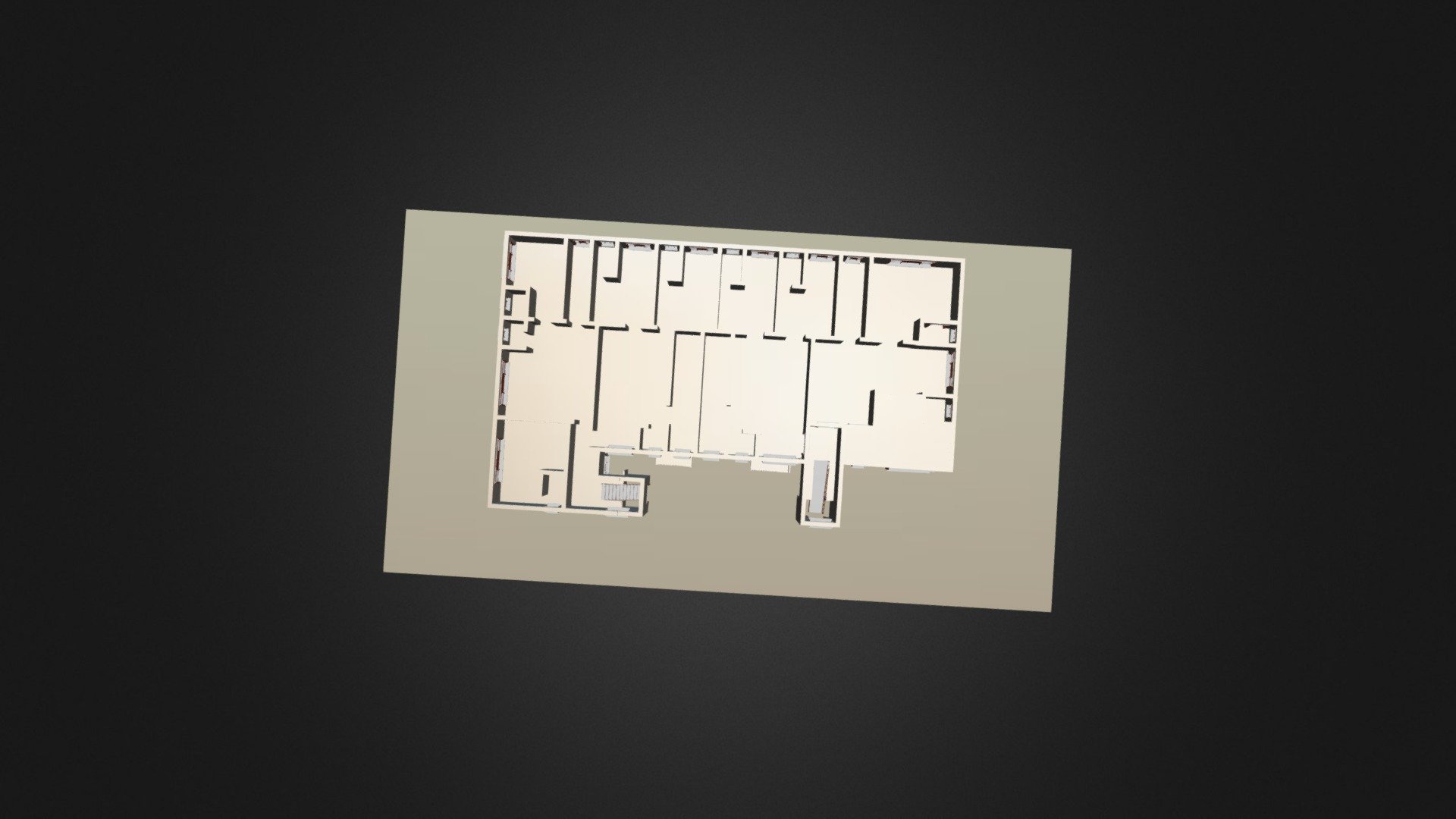 GROUND FLOOR - 3D model by iandixon [e7ee658] - Sketchfab