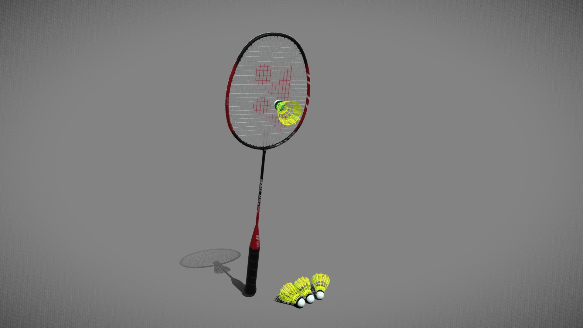 Badminton - 3D model by Koushikan (@nkoushikan) [e7efd75] - Sketchfab