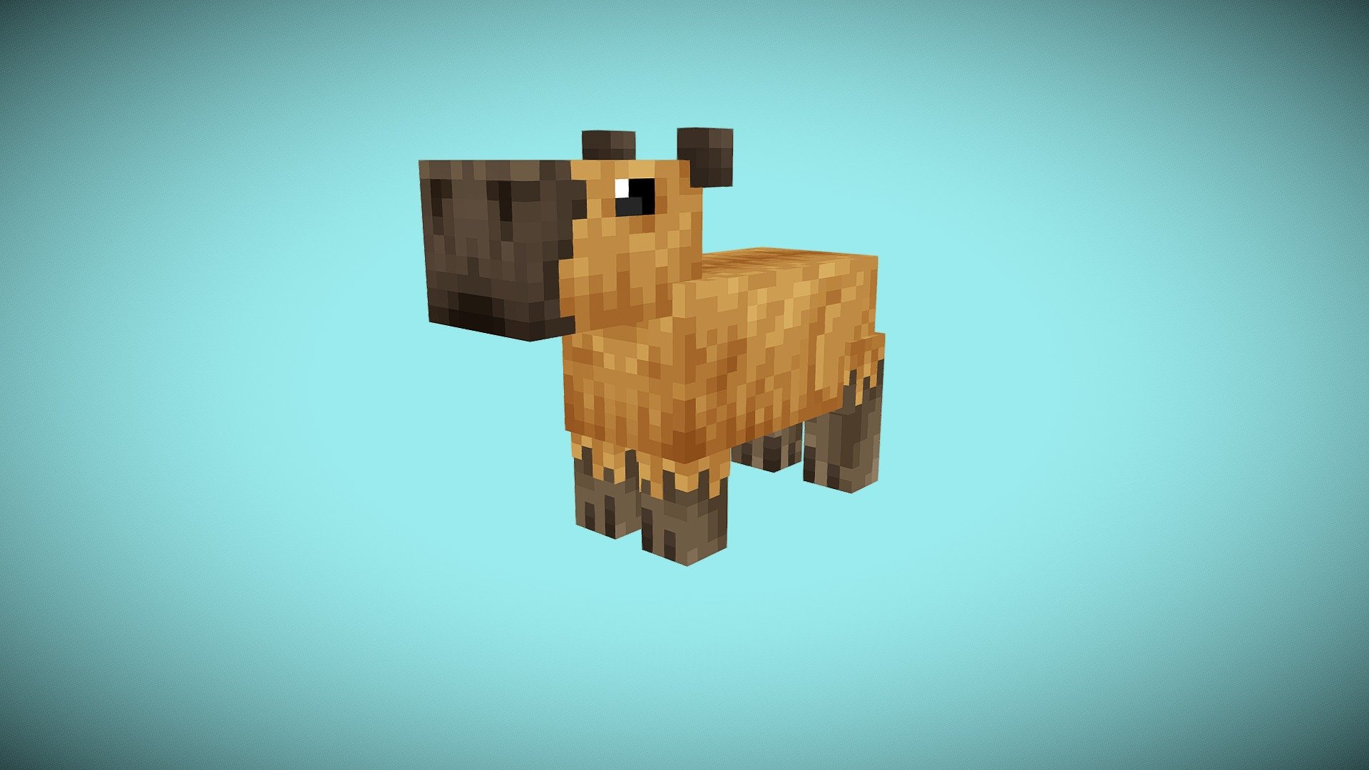 Capybara Minecraft Drinking Mate [Mythic Mobs] - 3D model by Athinea ...