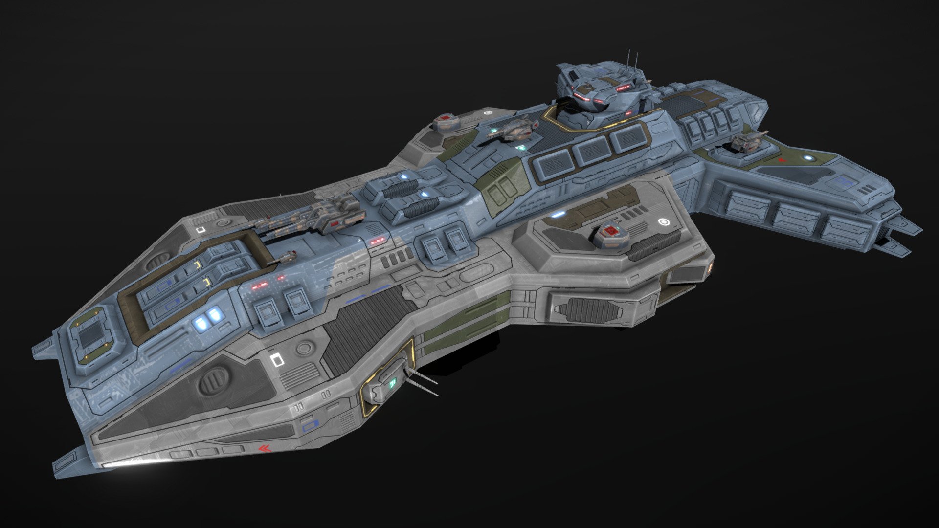 Yellowjackets Cruiser Tigris - Buy Royalty Free 3D model by MSGDI ...