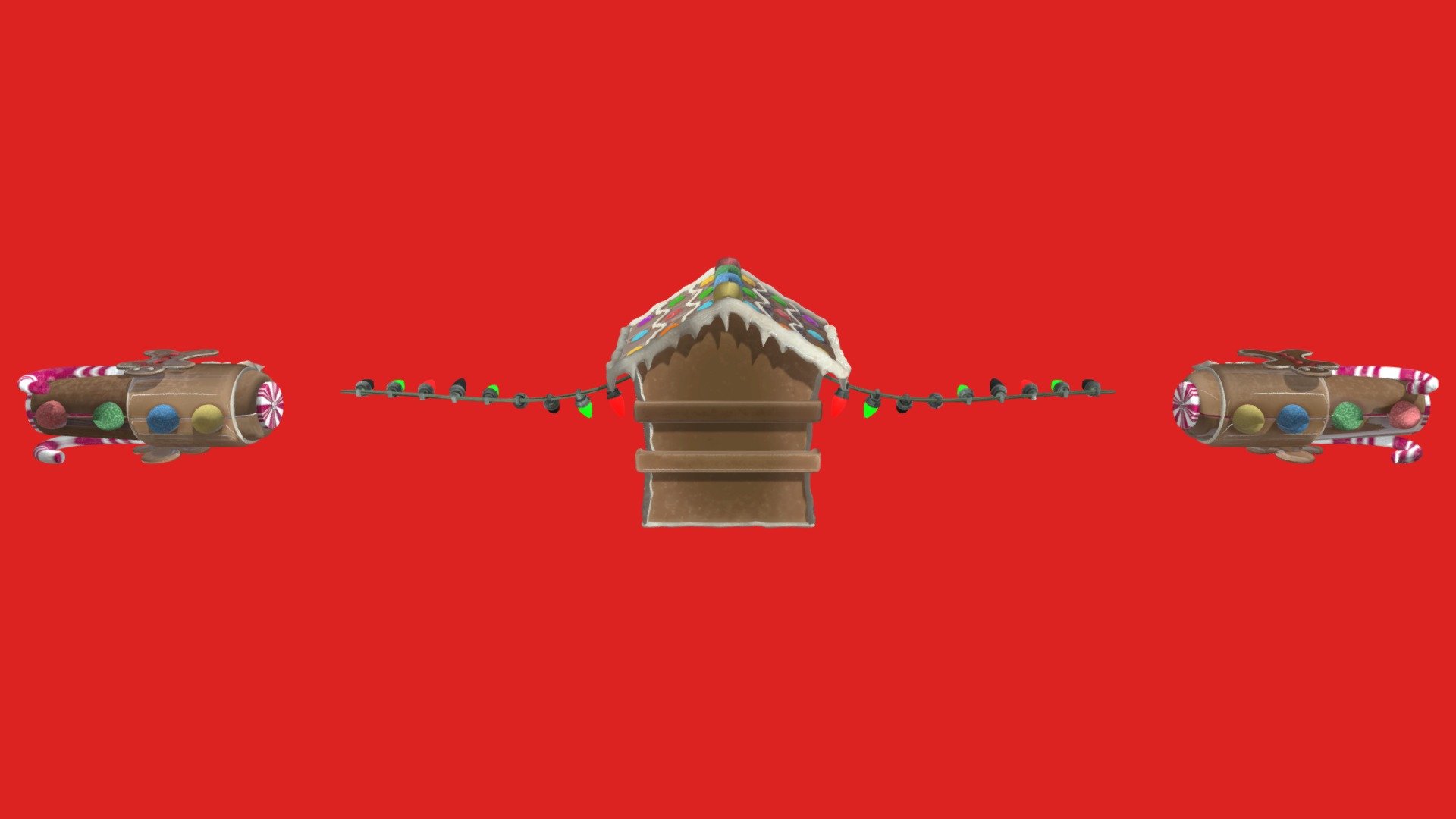 Gingerbread House GrabPack Project: Playtime - Download Free 3D model ...