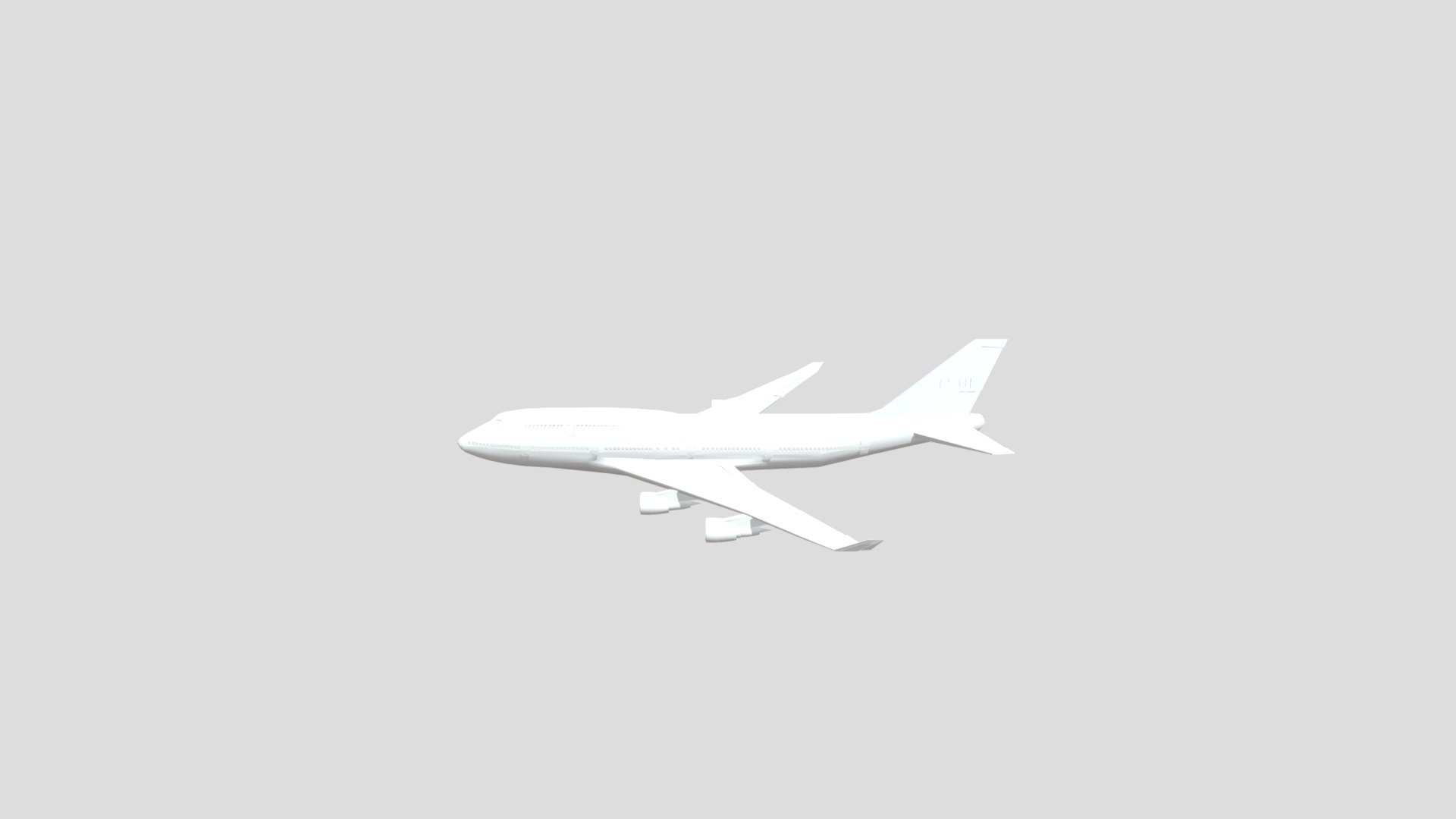 BOEING-747 - Download Free 3D model by s31piec2178 [e7f3ba6] - Sketchfab