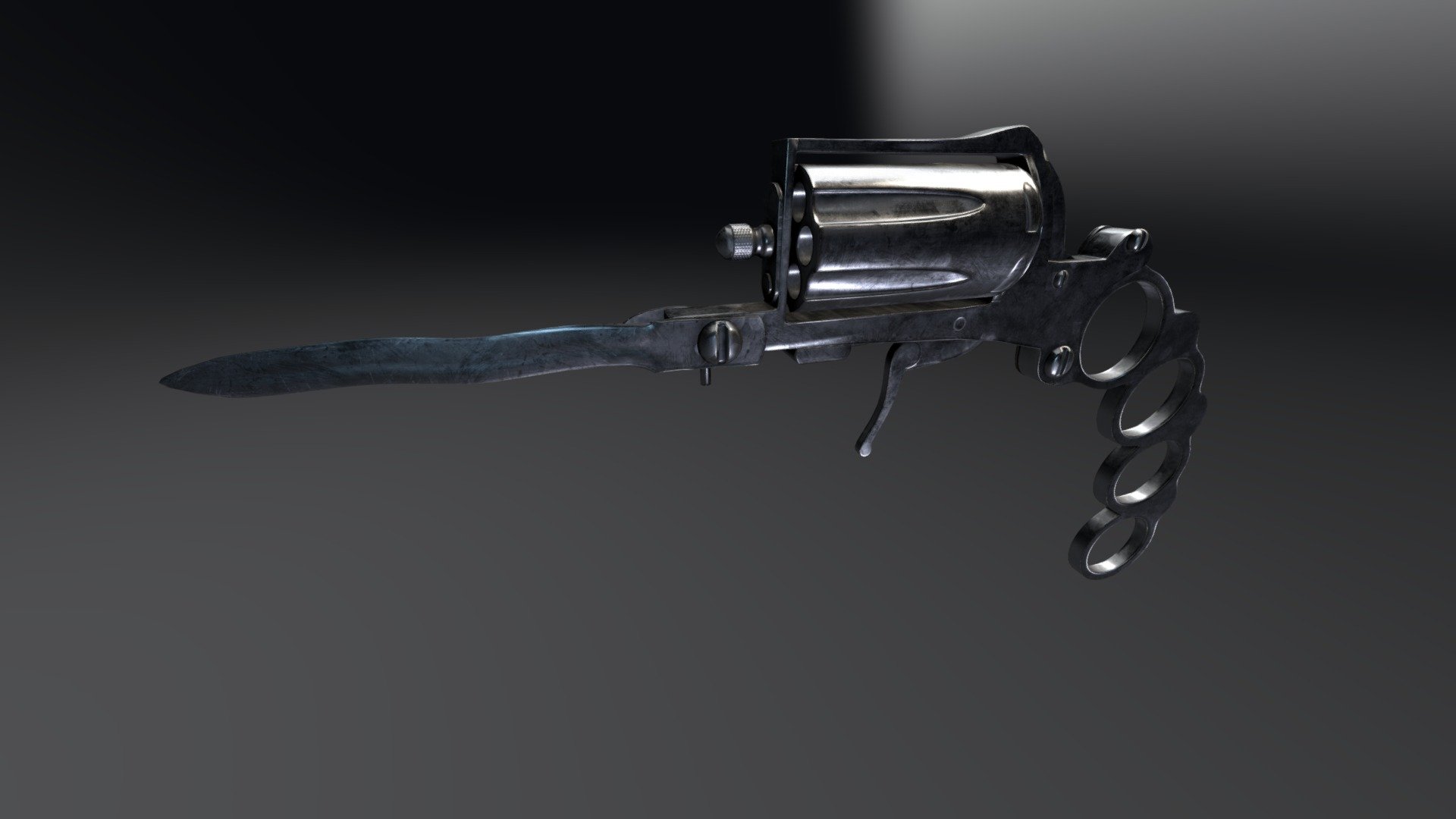 Apache Revolver - 3D model by Ben Milette (@benmilette) [e7f3ff0 ...