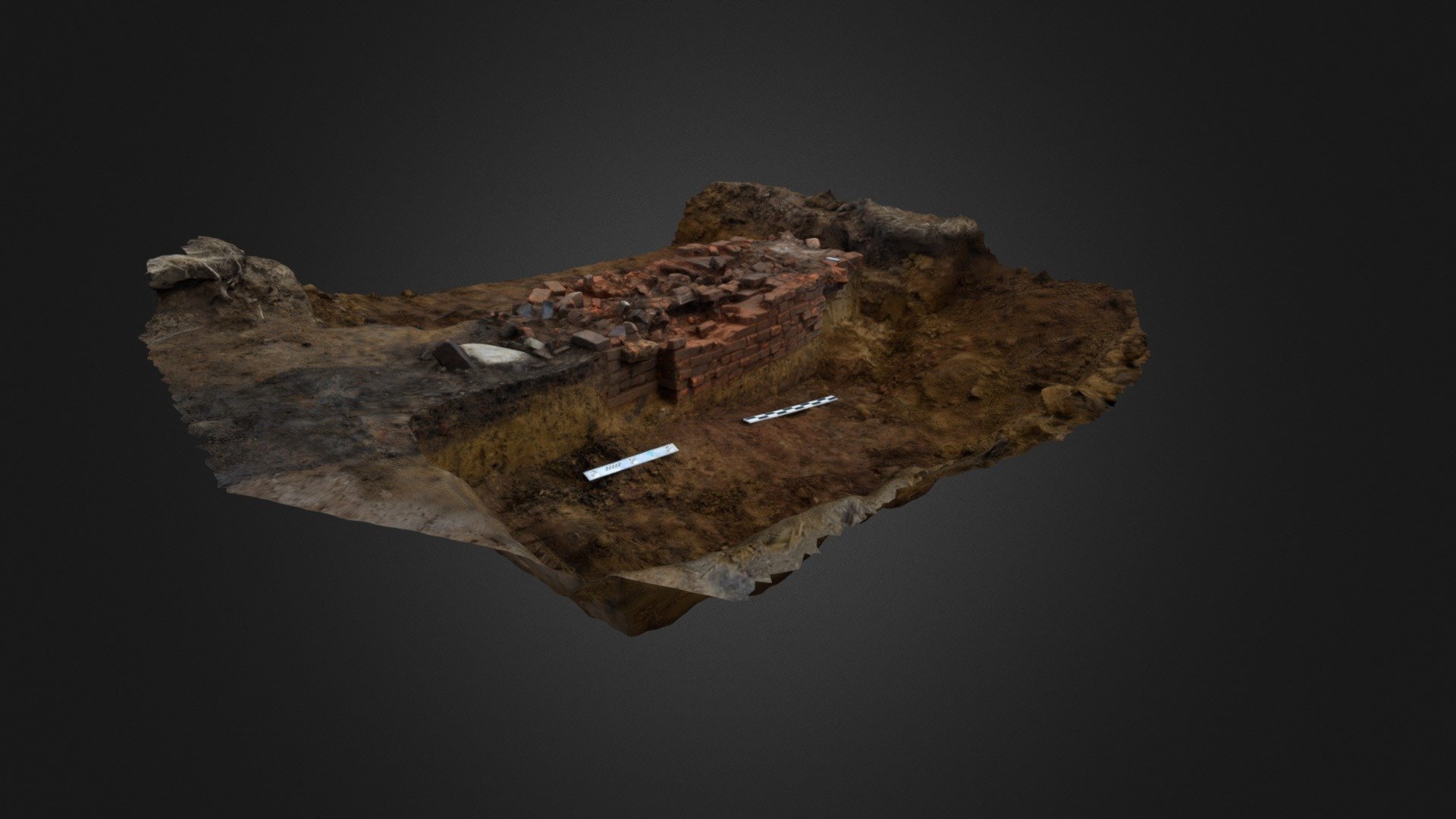 Brick clamp kiln (Feature 3) - 3D model by Kortnee Bell (@kbell27 ...