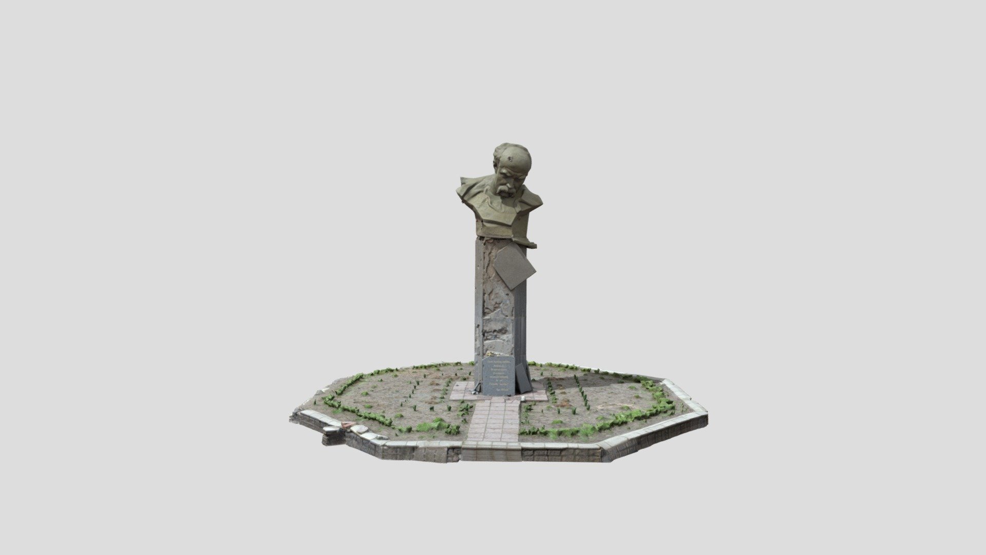 monument_to_taras_shevchenko_in_ukraine_stopwar - 3D model by wbyun ...
