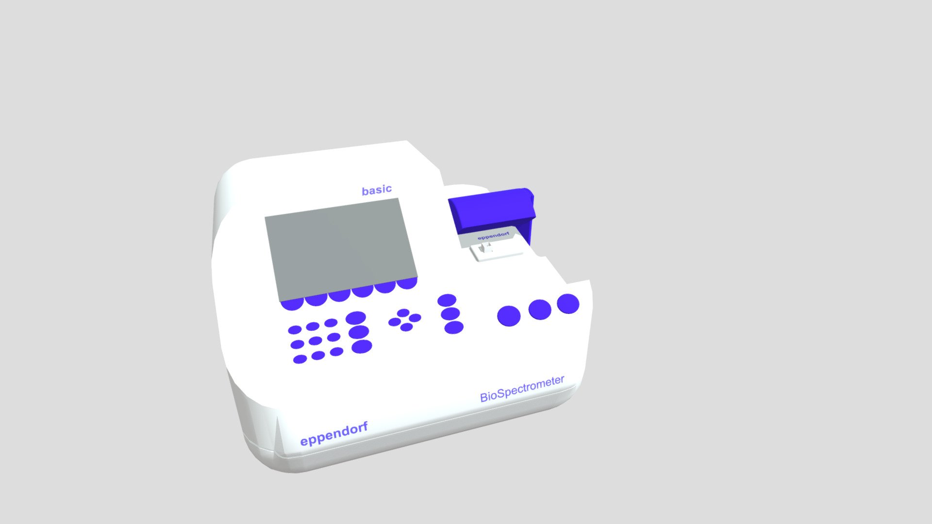 Eppendorf Spectrometer 3d Model - Download Free 3D model by Ahmed ...