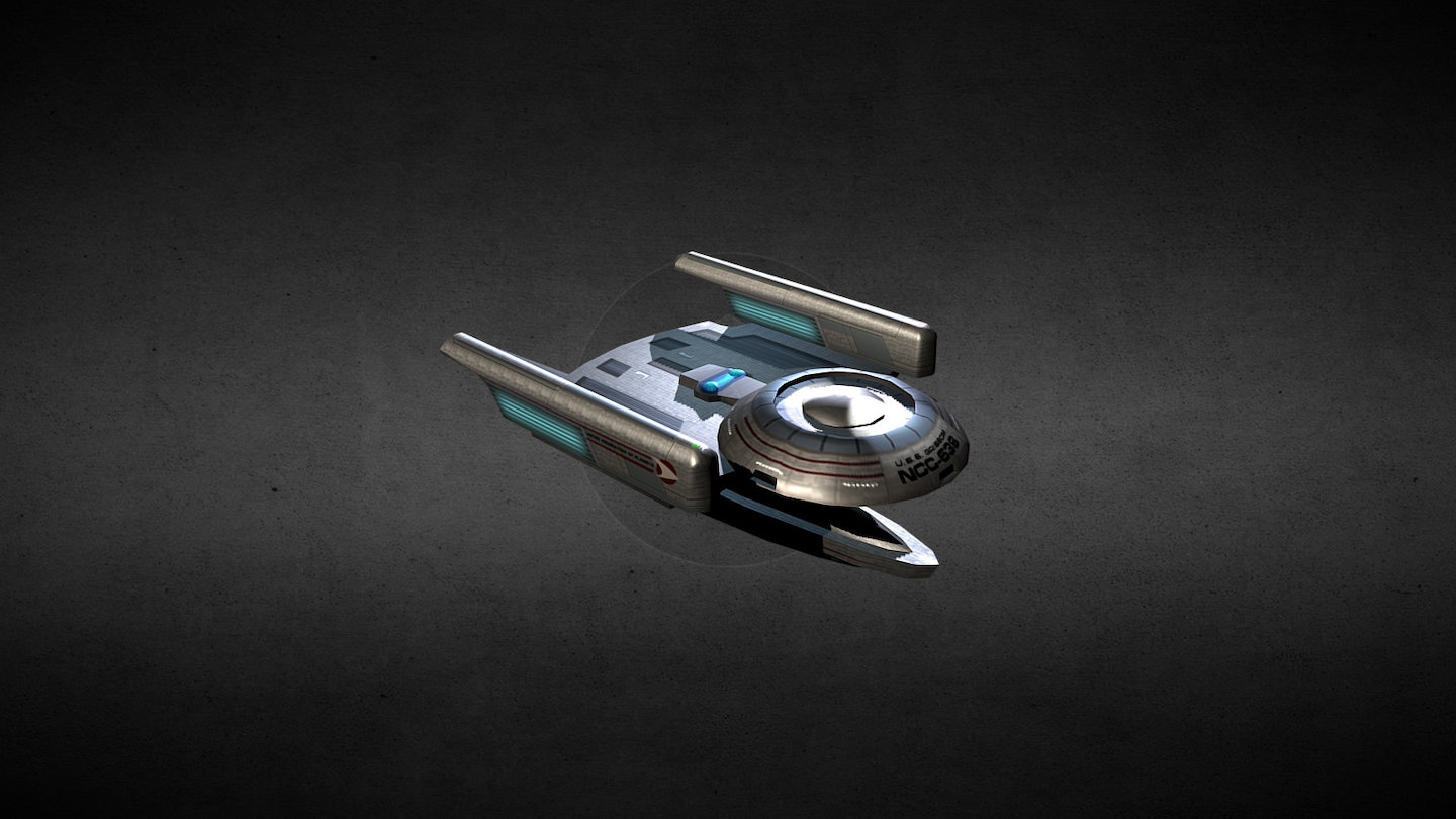 Oberth Class Escort - 3D model by SquireJames [e7fc7e2] - Sketchfab